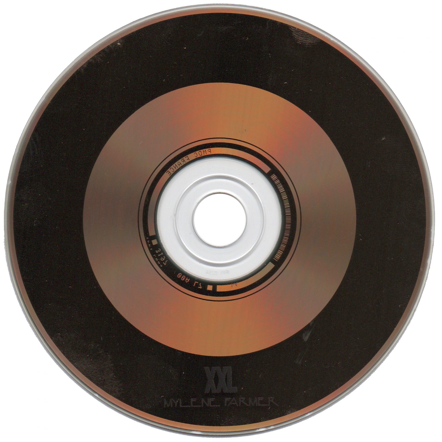 XXL - CD Promo - France - Référentiel Mylène Farmer ATAXIE